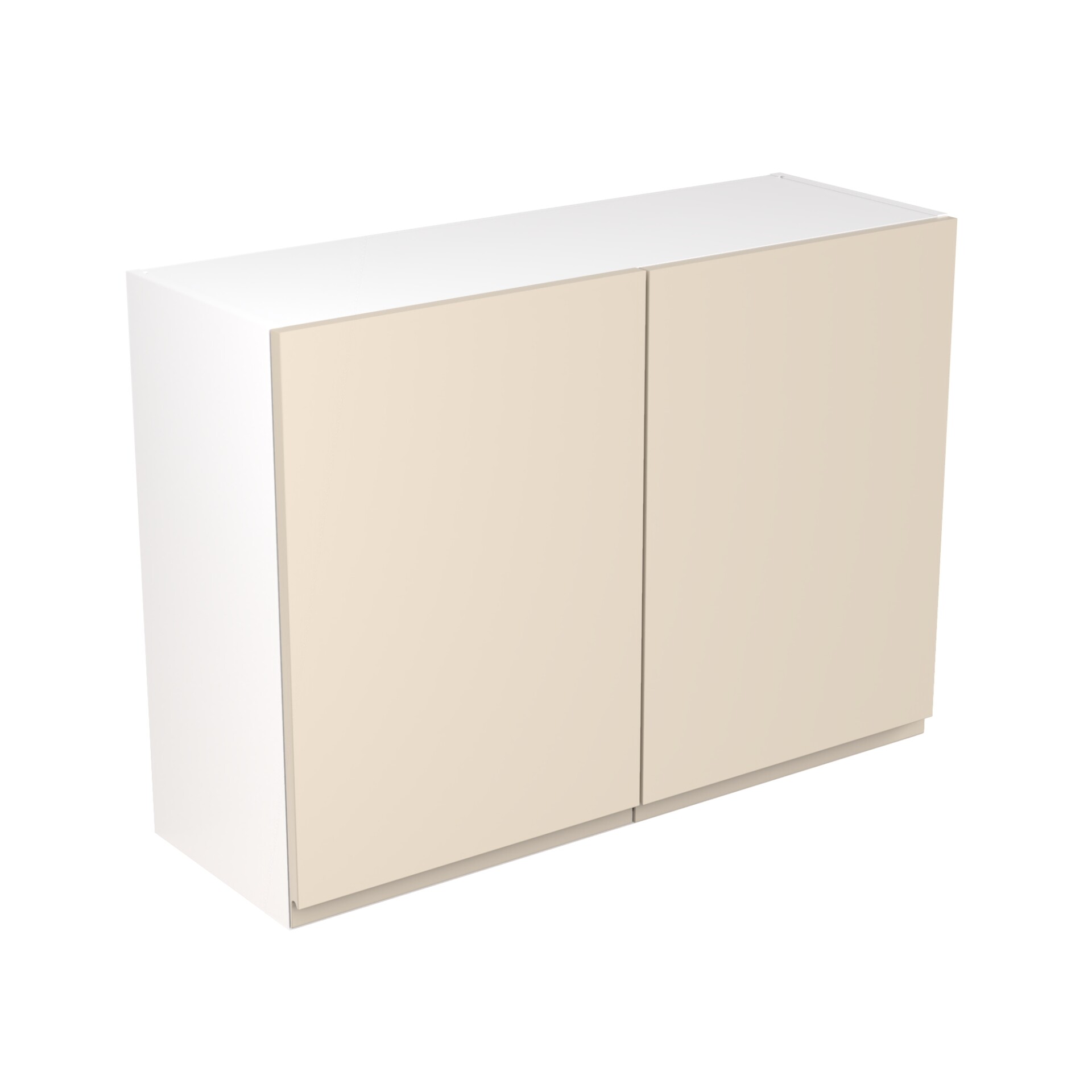 J-Pull Gloss Cashmere 1000 Wall Kitchen Cabinet Rigid | Kitchen Kit