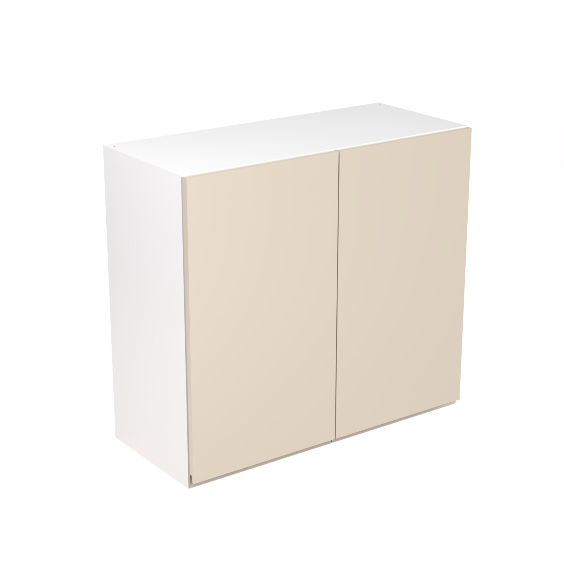 J-Pull Gloss Cashmere 800 Wall Kitchen Cabinet Flatpack | Kitchen Kit