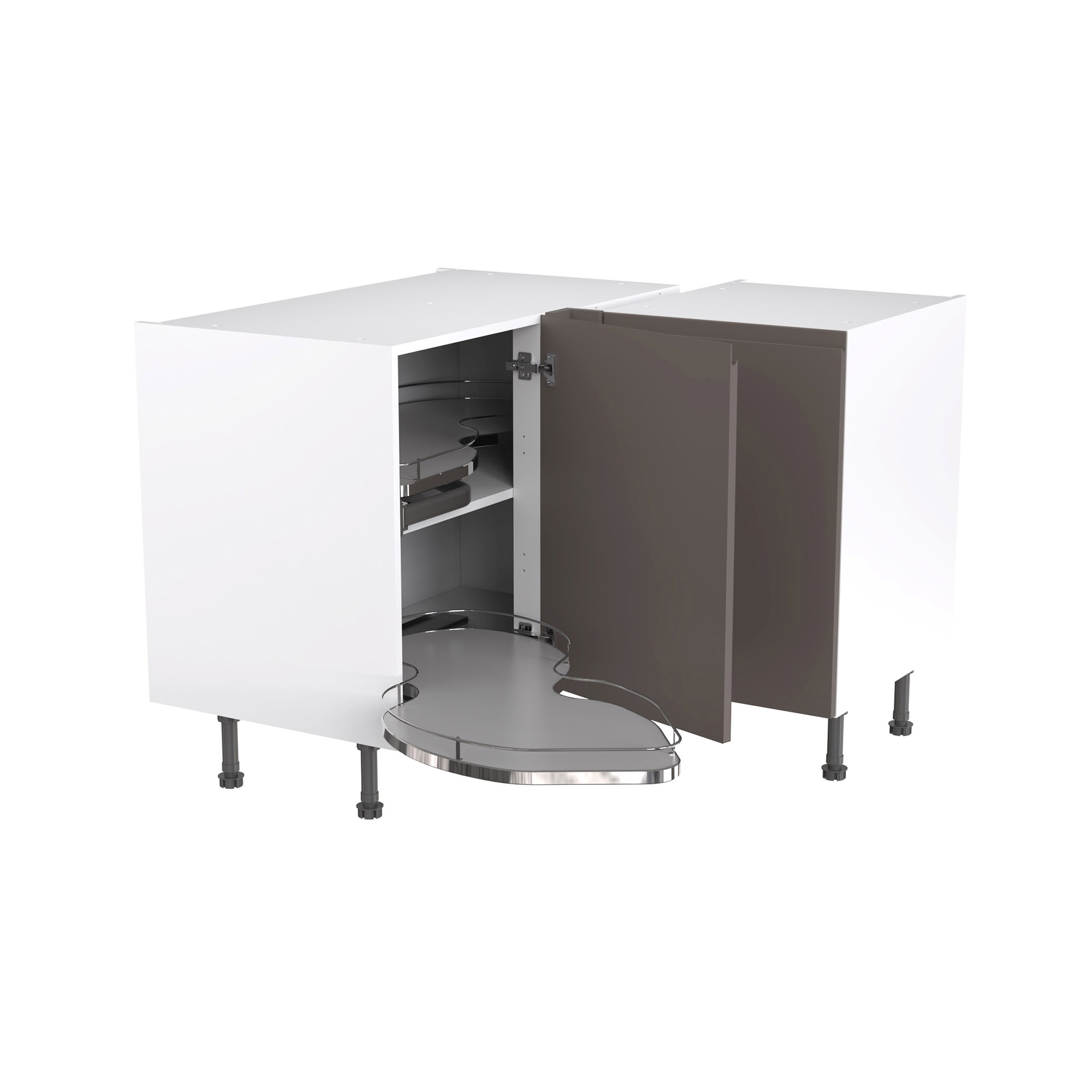 J-Pull UltraMatt Graphite Flatpack Kitchen | Kitchen Kit