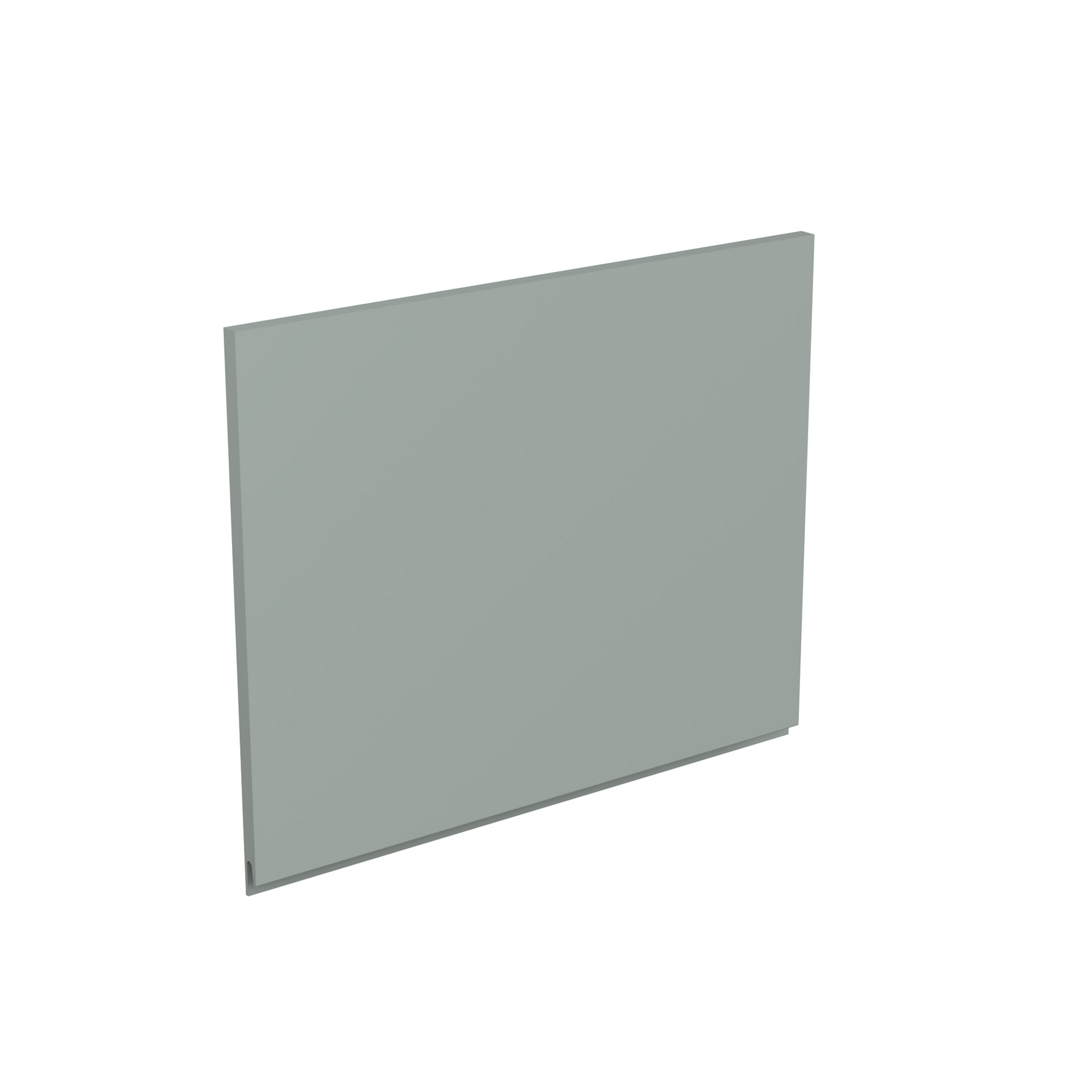 J-Pull Matt Sage Green 596 Integrated Extractor Door | Kitchen Kit