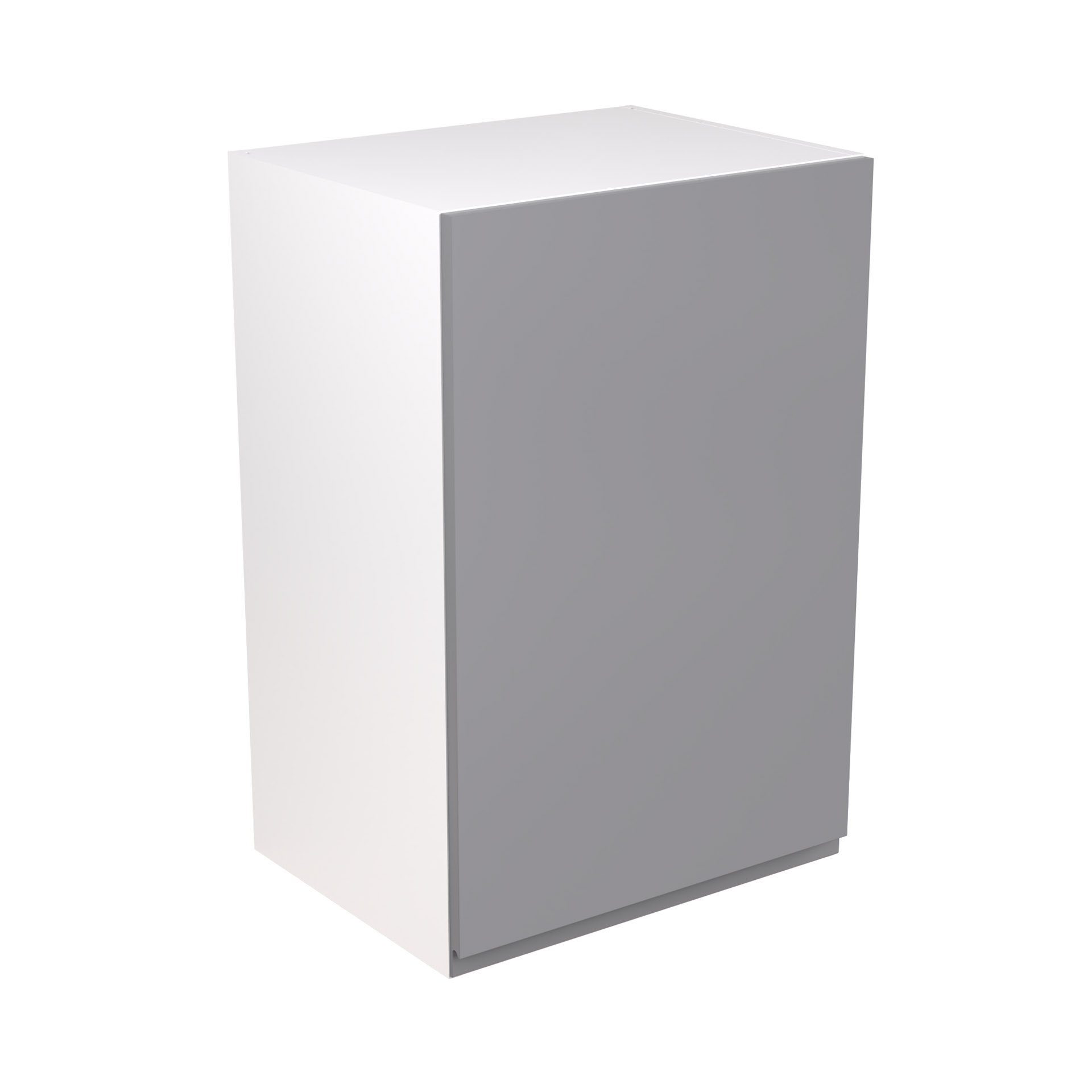 J-Pull SuperGloss Light Grey Rigid Kitchen | Kitchen Kit