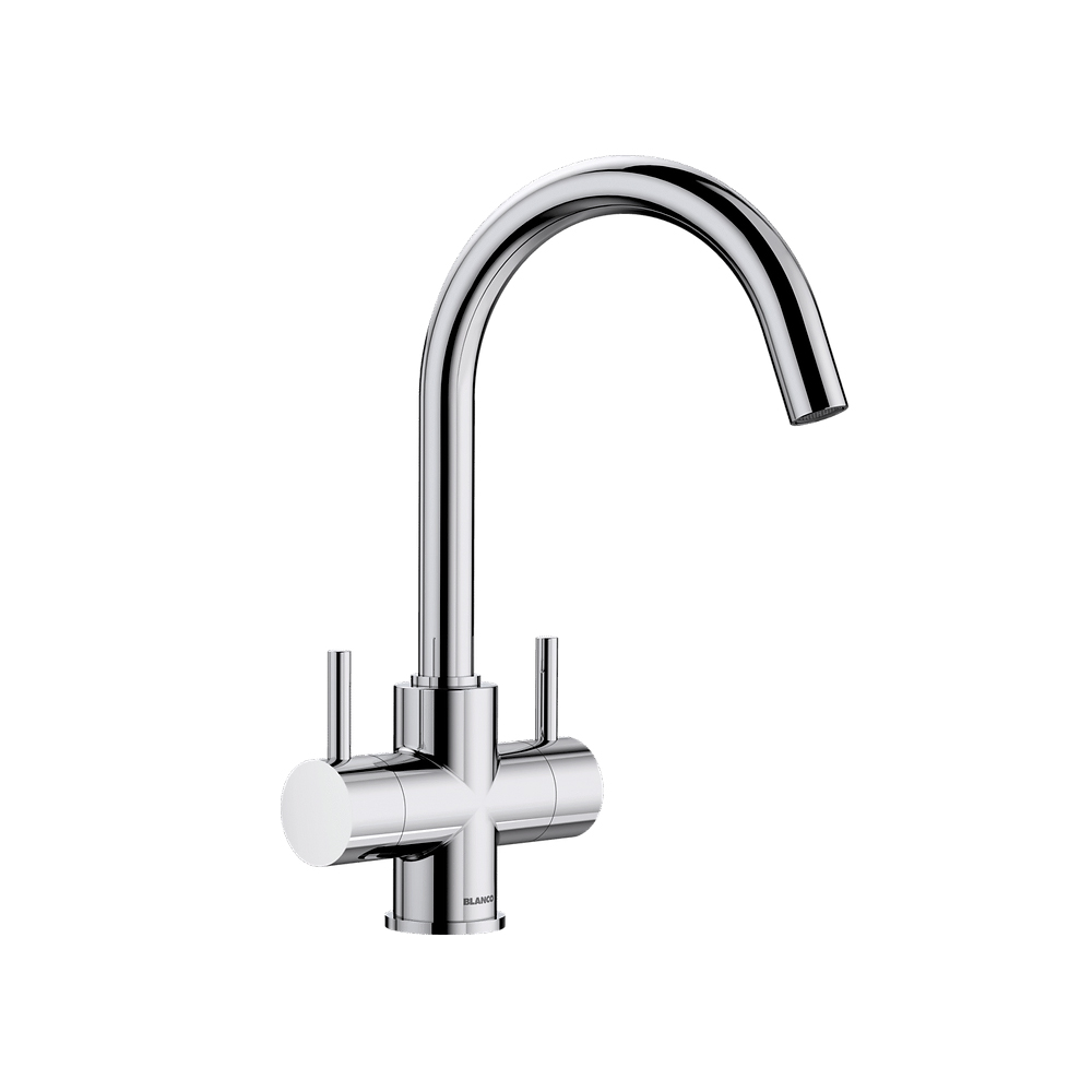 Silk Twin Lever Tap | Kitchen Kit