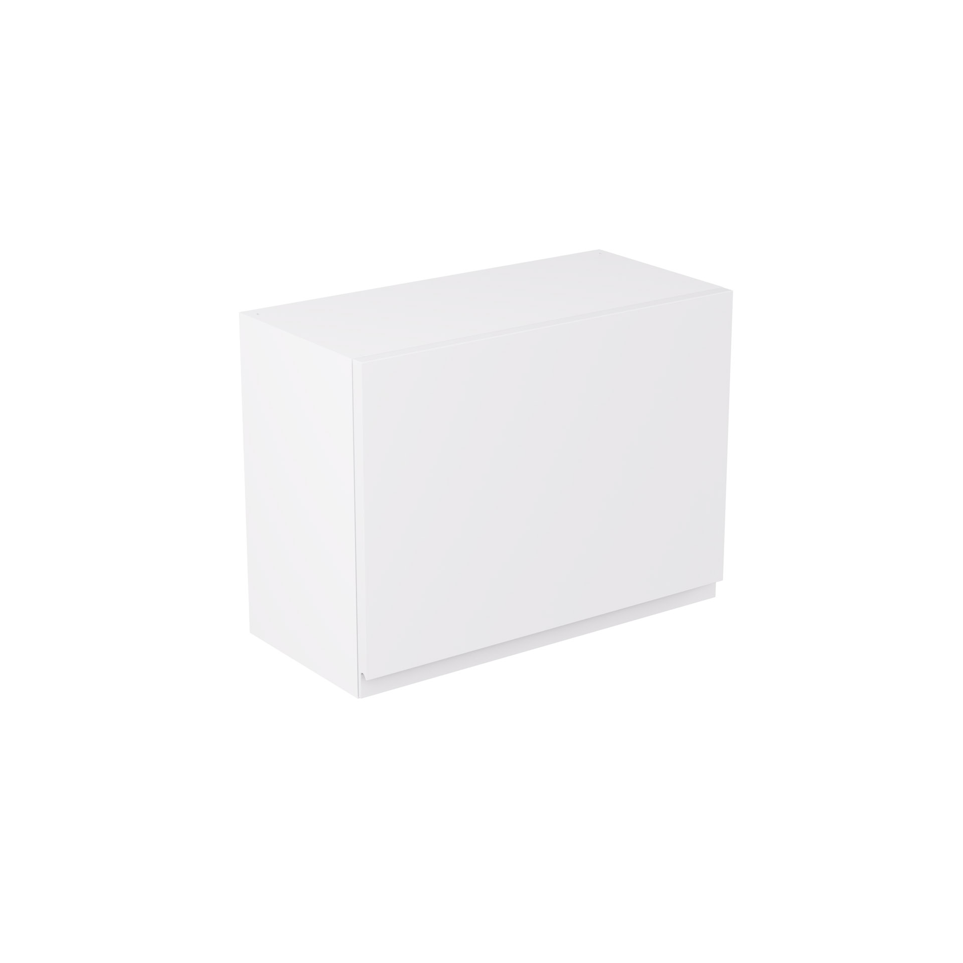 J-Pull Matt White 600 Single Extractor Wall Kitchen Cabinet Rigid ...
