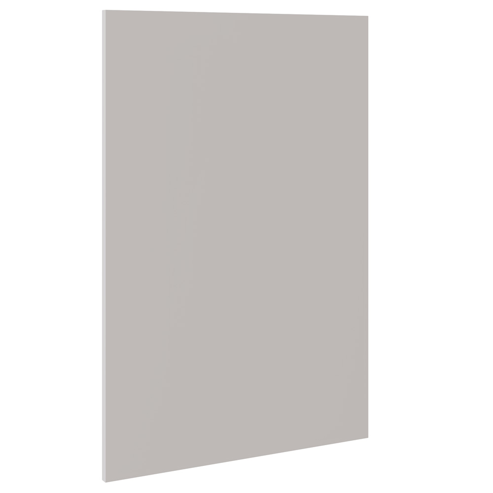 Slab Standard Light Grey 600 Base End Panel | Kitchen Kit