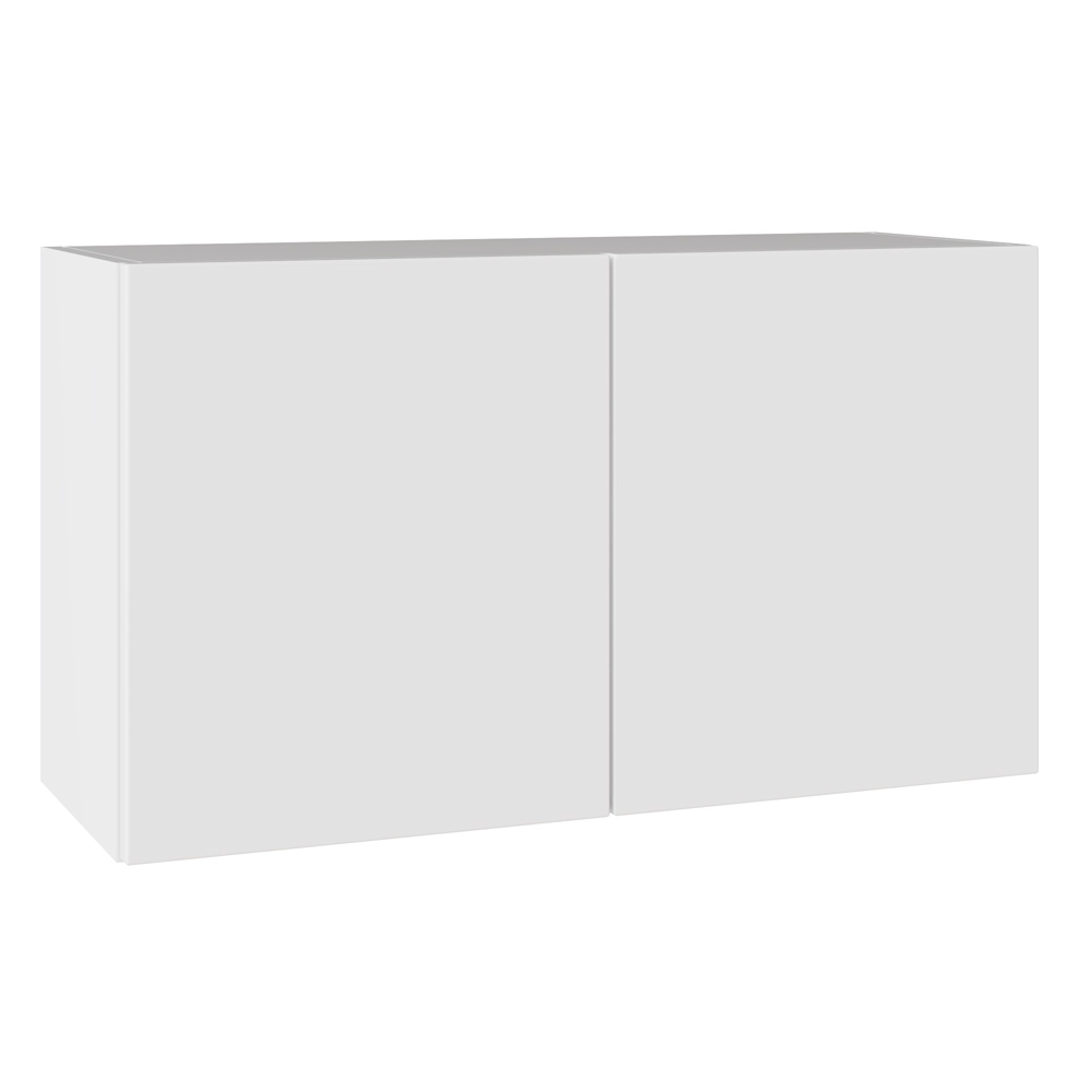 Slab Standard Snow White 800 Double Extractor Wall Kitchen Cabinet ...
